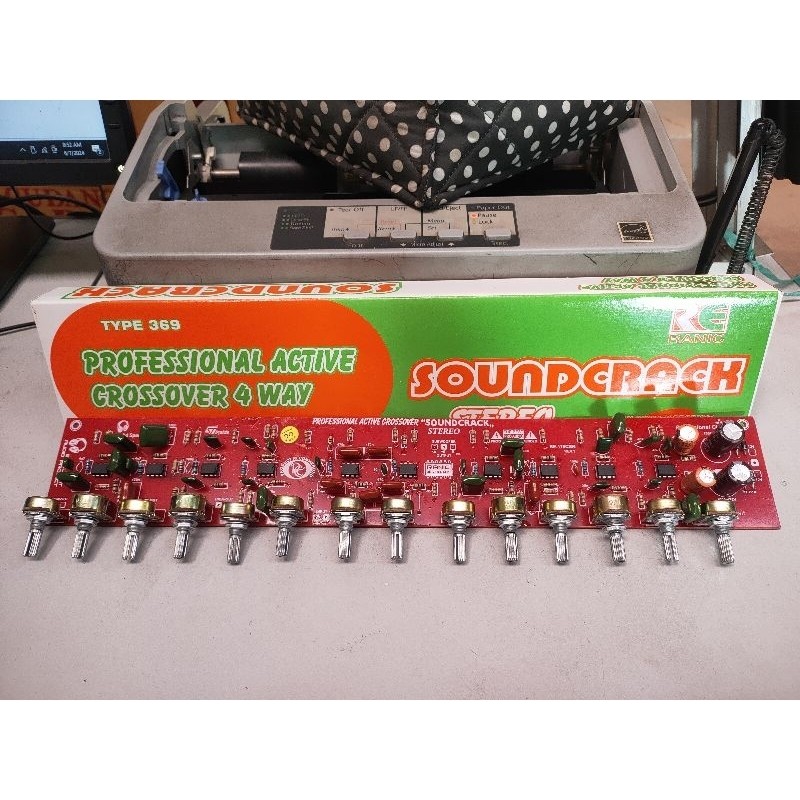 Jual Kit Aktif Crossover 4 Way high middle low subwoofer Soundcrack Stereo ( 369 ) | Shopee ...