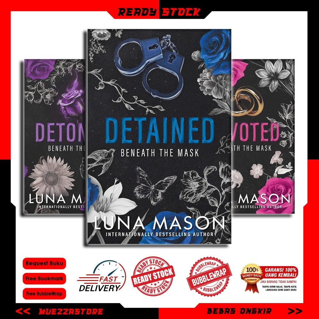 Jual Distance | Devoted | Detained | Detonate by Luna Mason (English ...