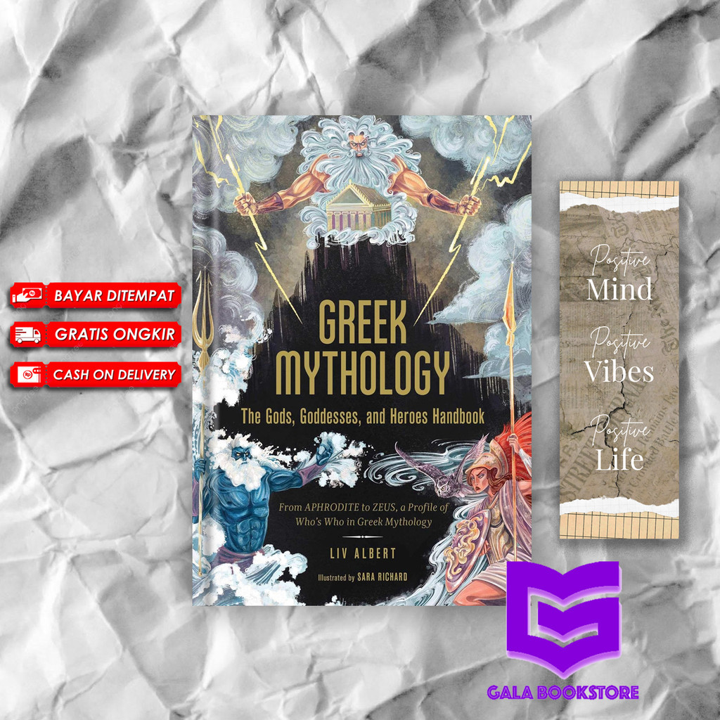Jual Greek Mythology: The Gods, Goddesses, and Heroes Handbook: From ...