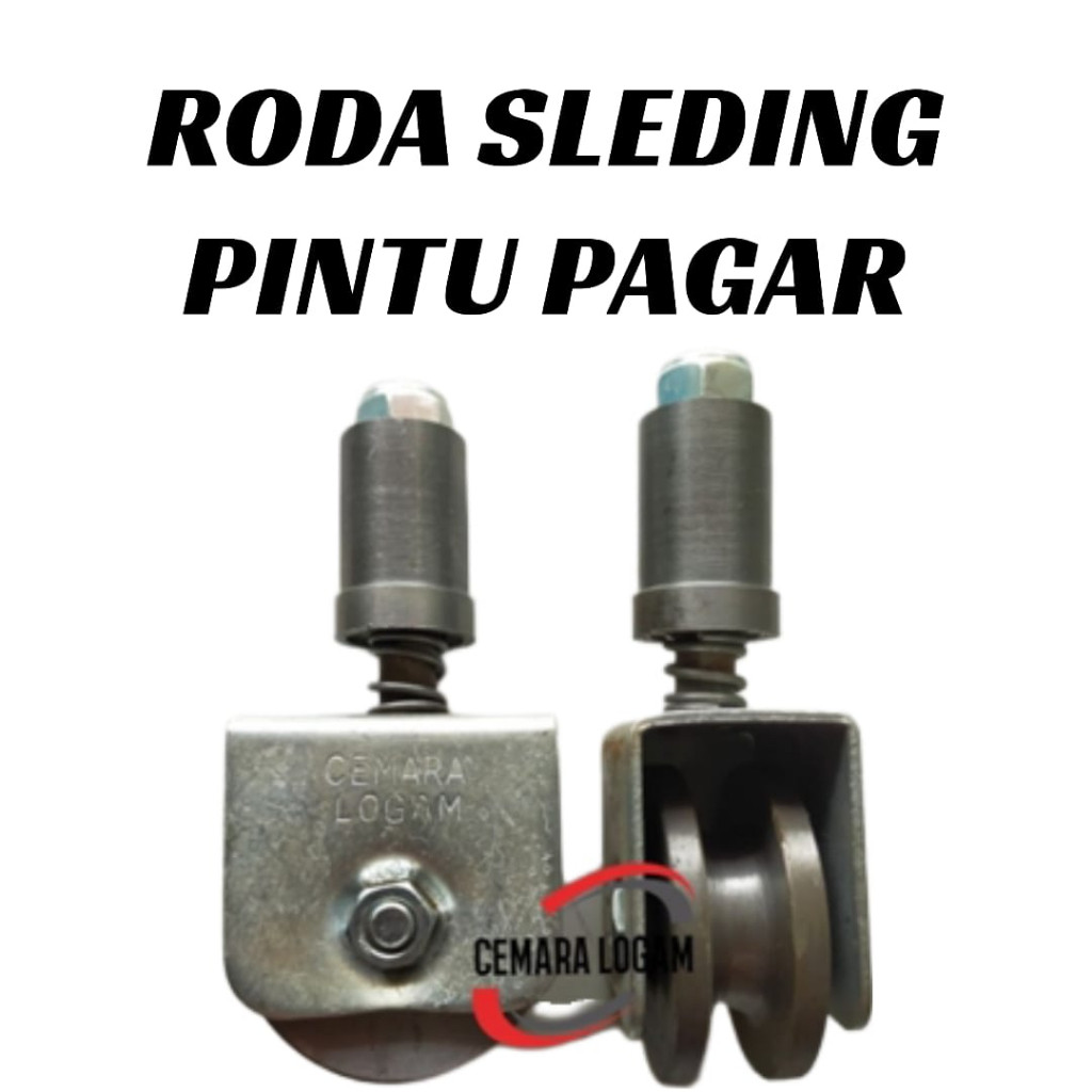 Jual Roda Sleding 6cm Holo 4x4/35x35 4x6 4x8 Pintu Pagar Besi Pintu ...