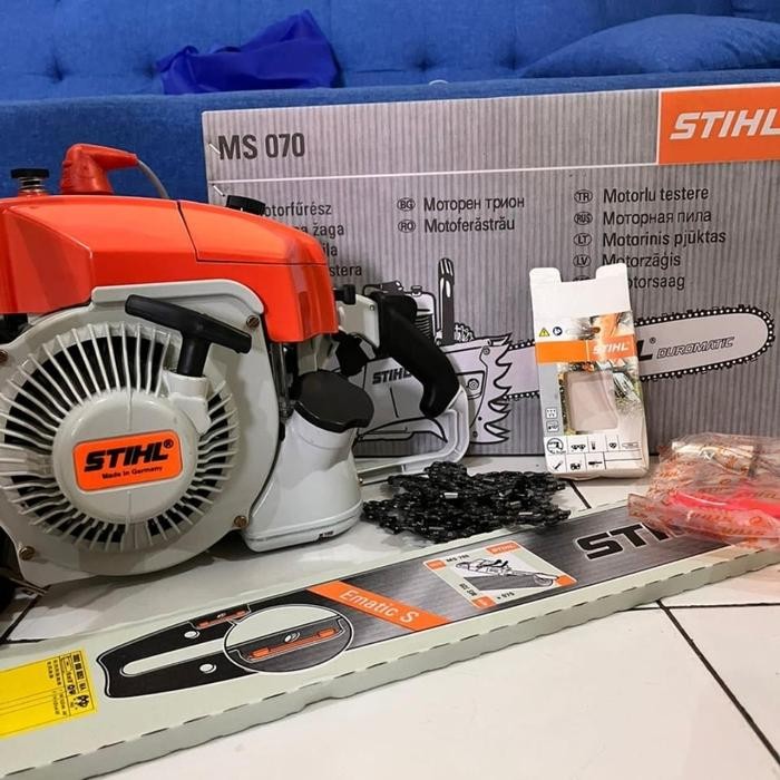 Jual Mesin Chainsaw Senso STIHL 070 Komplit Fullsett Bar 36" dan Rantai | Shopee Indonesia