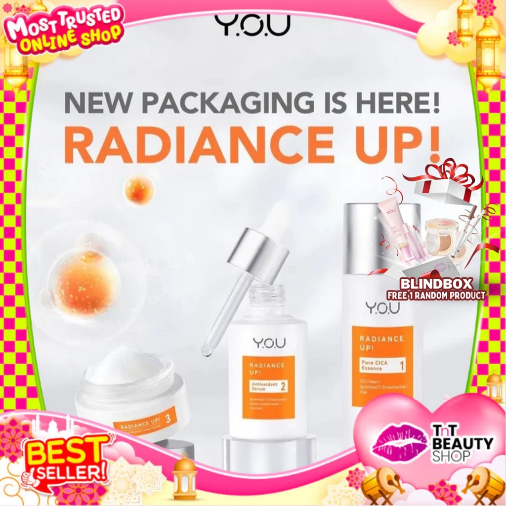Jual Y.O.U Radiance Up! SERIES Antioxidan Serum Pure CICA Essence Deep ...