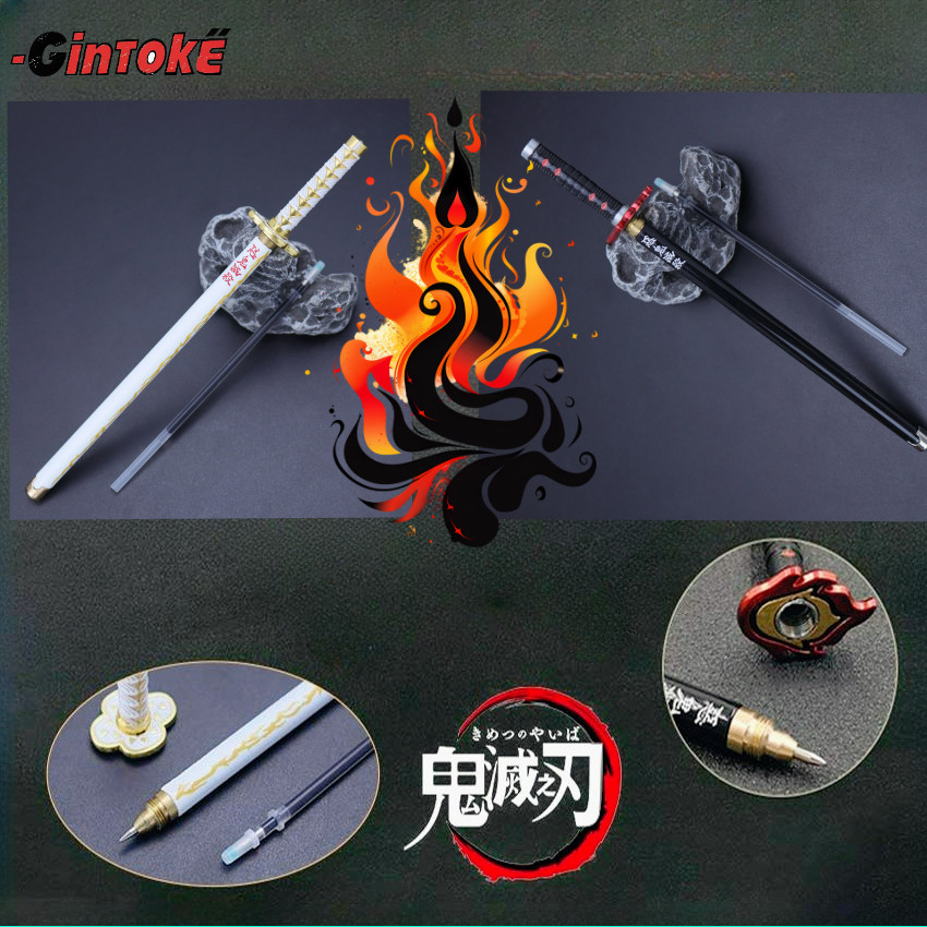 Jual Demon Slayer Tanjiro 3rd Gen Nichirin Sword Pen - Zenitsu Thunder ...