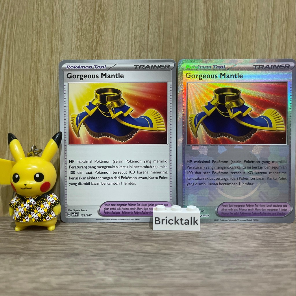 Jual Kartu Pokemon TCG sv8a Item Pokemon Tool Gorgeous Mantle 155/187 Normal , Pokeball ...