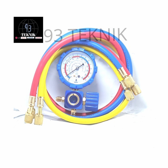 Jual Alat ukur pengisian Freon R22 dan R134a.. AIRCON PART | Shopee ...