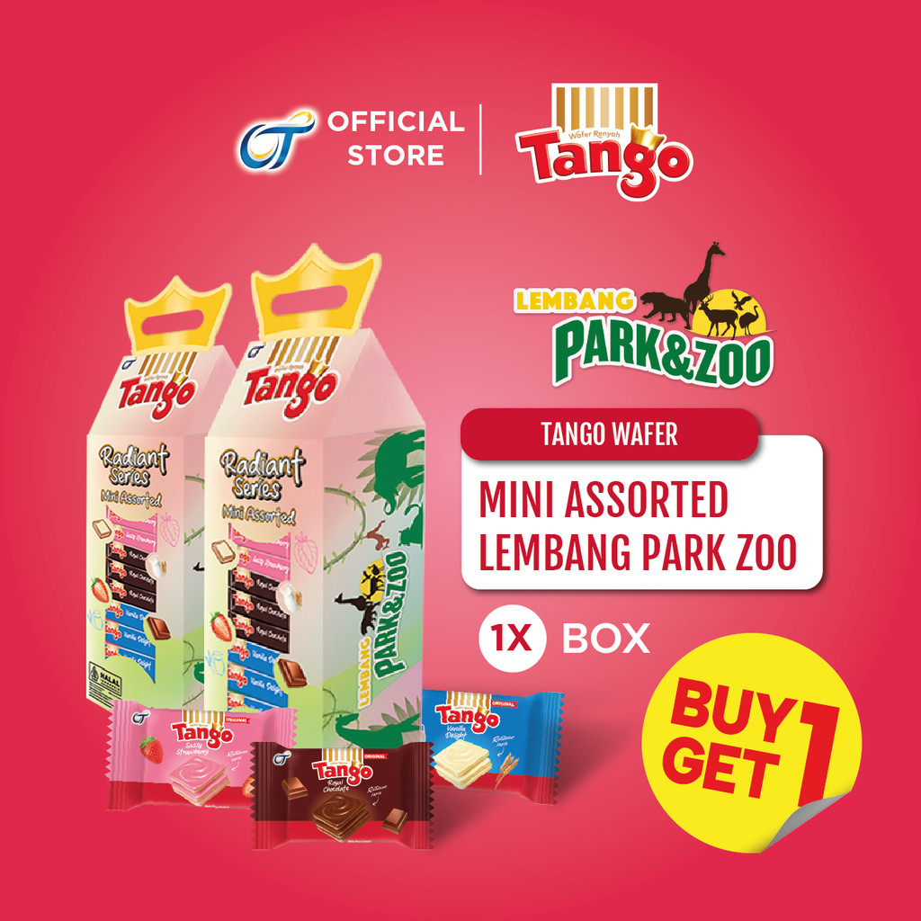 Jual [BUY 1 GET1] - Tango Mini Assorted Lembang Park Zoo 36 Gram [Isi 9 ...