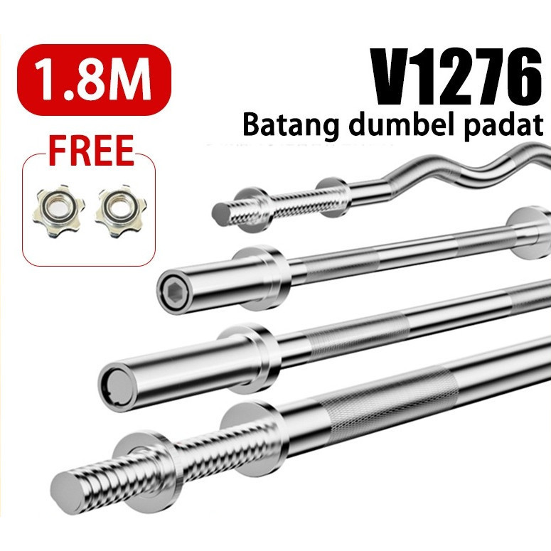 Jual [366SP] Stick Barbel 120/150/180CM Stick Barbel / Peralatan ...