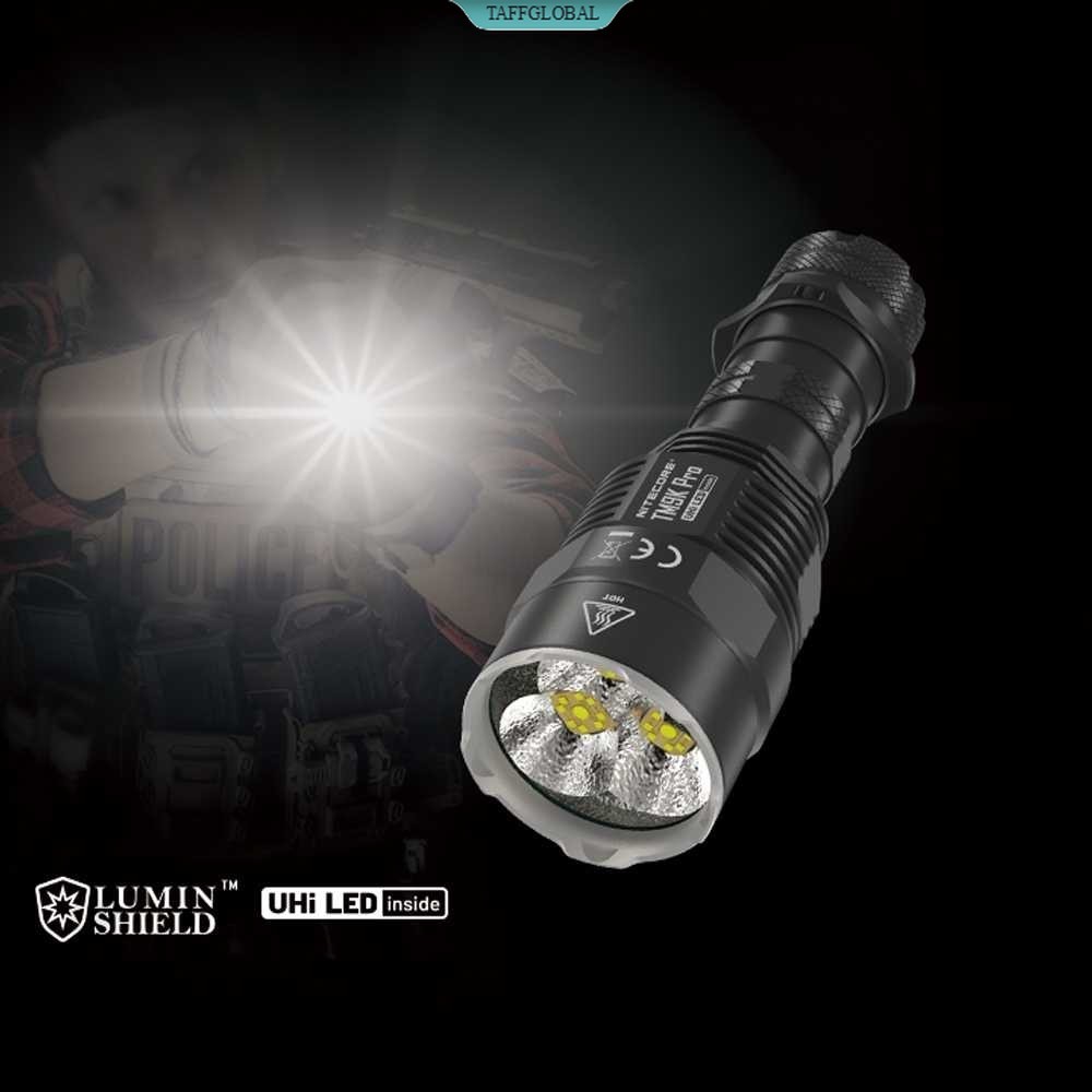 Jual NITECORE Senter LED Tactical Flashlight UHi 40 IP68 9900 Lumens ...