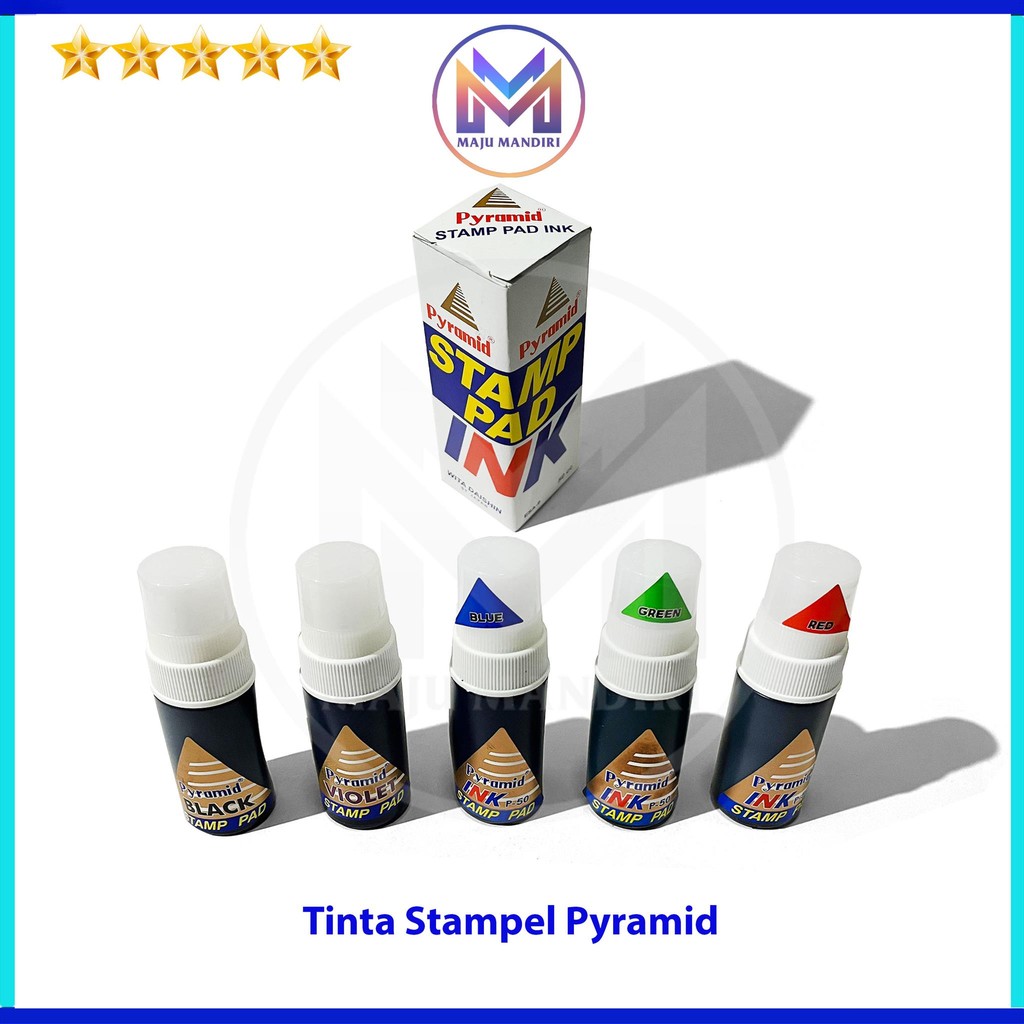 Jual Isi Ulang Tinta Bak Stampel / Reffil Tinta Stampel Pyramid | Shopee Indonesia
