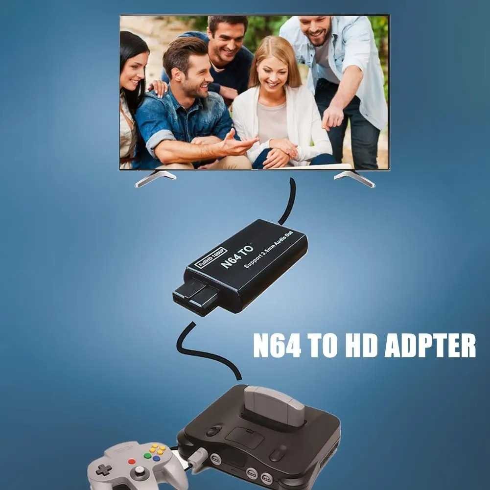 Jual DISOUR Adapter N64 to HDMI Converter SNES NGC 3.5mm Audio 1080P ...