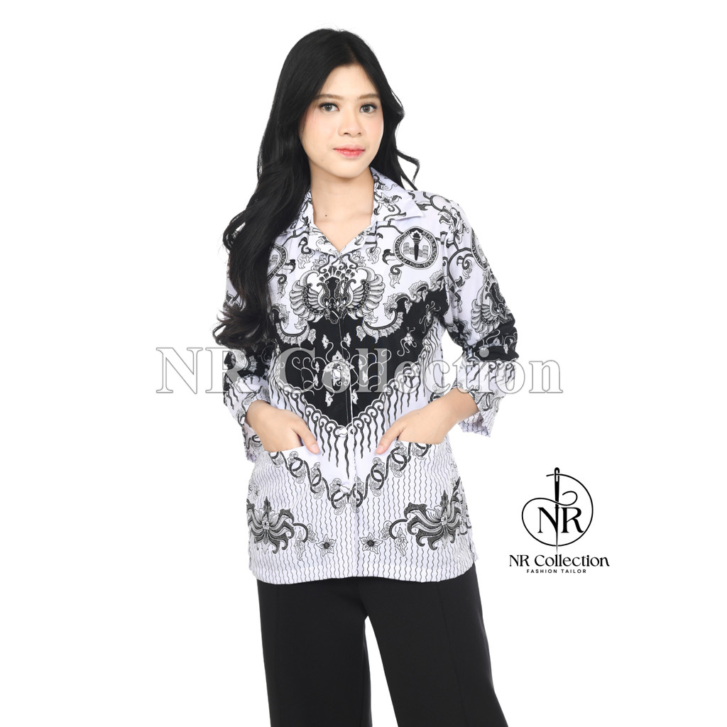 Jual Batik PGRI Eksklusif Wanita Motif Klasik Terbaru Kusuma Bangsa ...