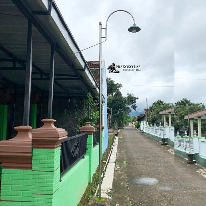 Jual Tiang Lampu Stainless Steel/Tiang Lampu Jalan/Tiang Lampu Teras ...