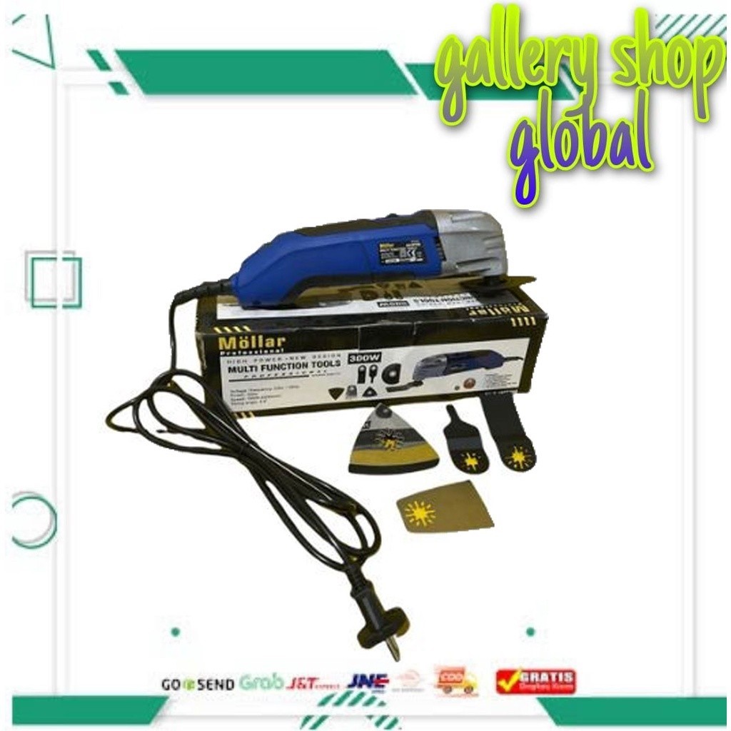 Jual MOLLAR MFT300 Mesin Multi Tools Set Mesin Oskilasi Oscillating ...