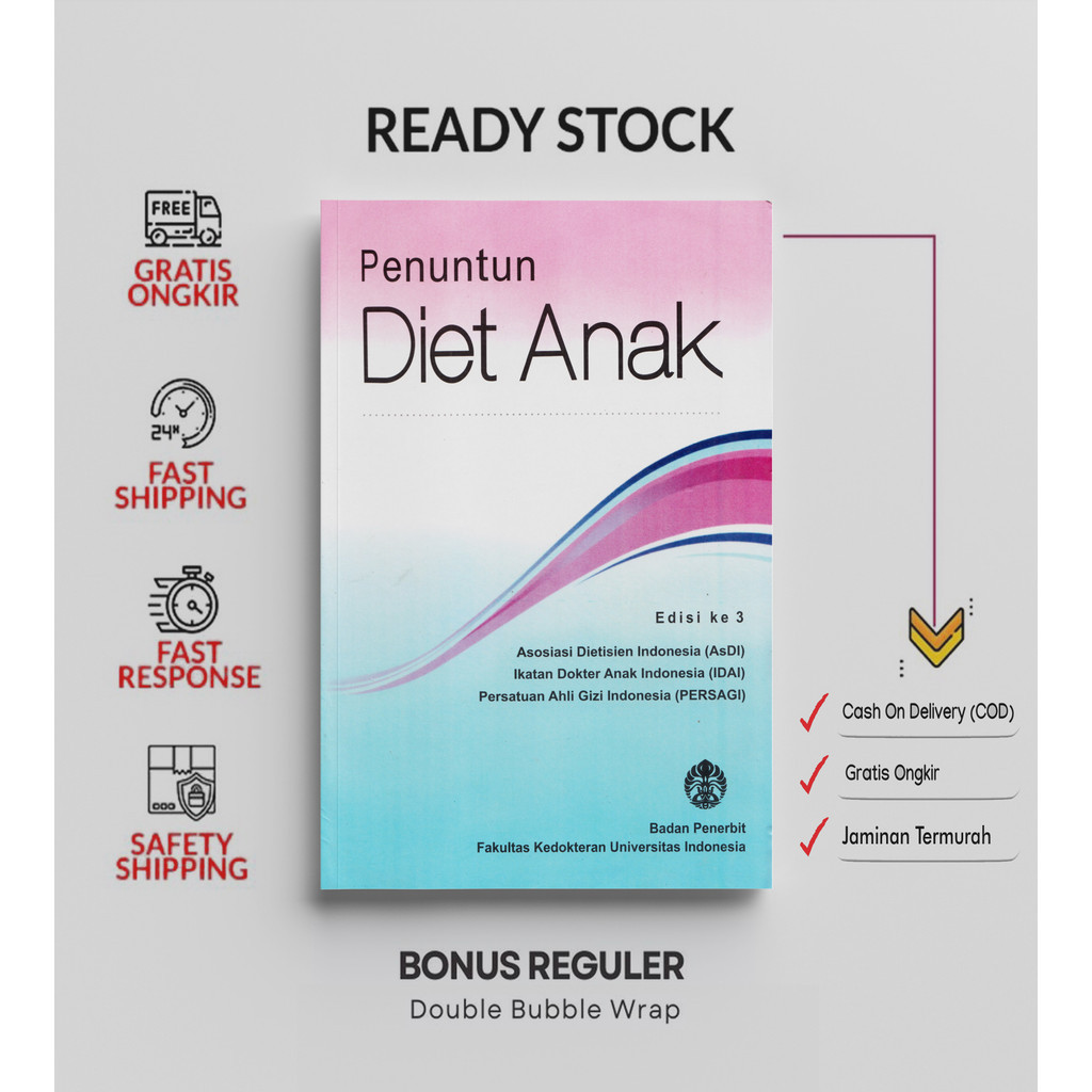 Jual PENUNTUN DIET ANAK EDISI 3 - FKUI | Shopee Indonesia