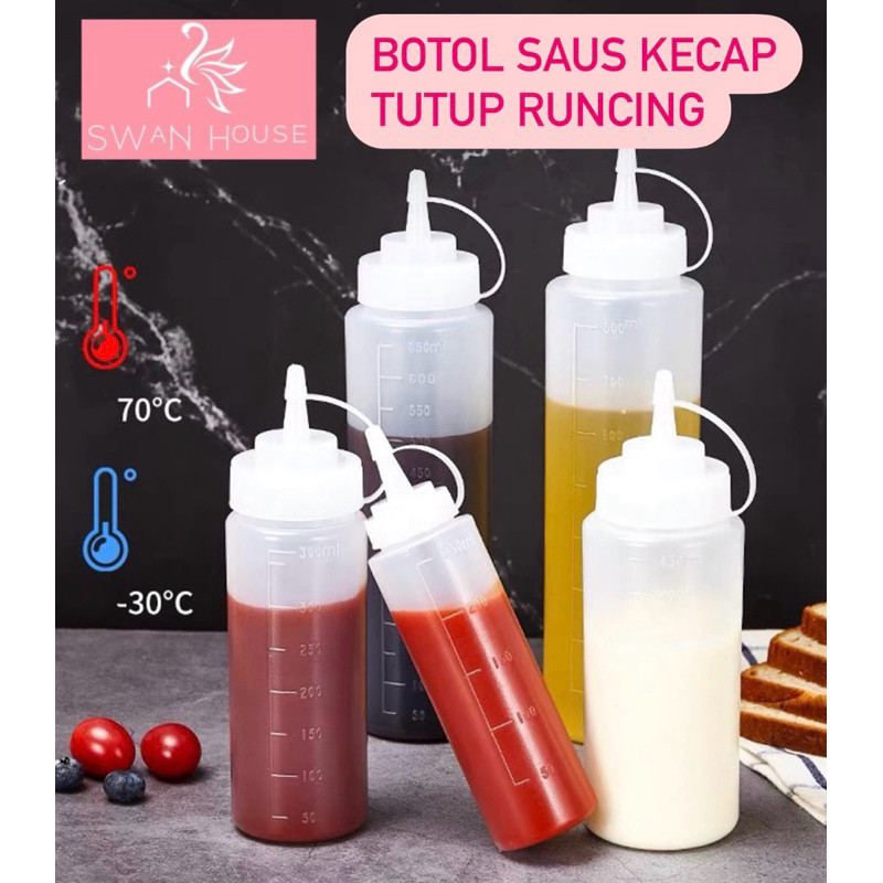 Jual Botol Squize Saus / Botol Saus Dapur Rumah Tangga / Botol ...