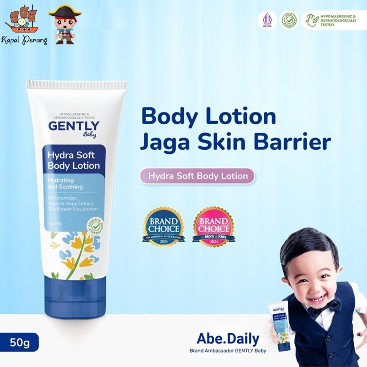 Jual Gently Baby Hydra Soft Nourishing Lotion 50 gr | Shopee Indonesia