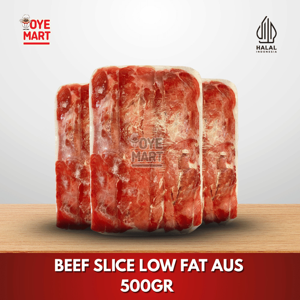 Jual BEEF SLICE LOW FAT 500GR 1MM DAGING SAPI IRIS RENDAH LEMAK ...
