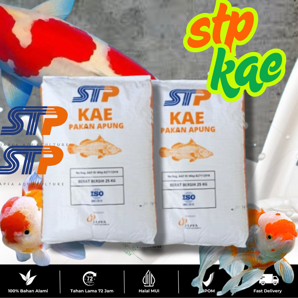 Jual STP KAE 20KG Pakan Ikan Tinggi Protein 52% Ikan Koi | Shopee Indonesia
