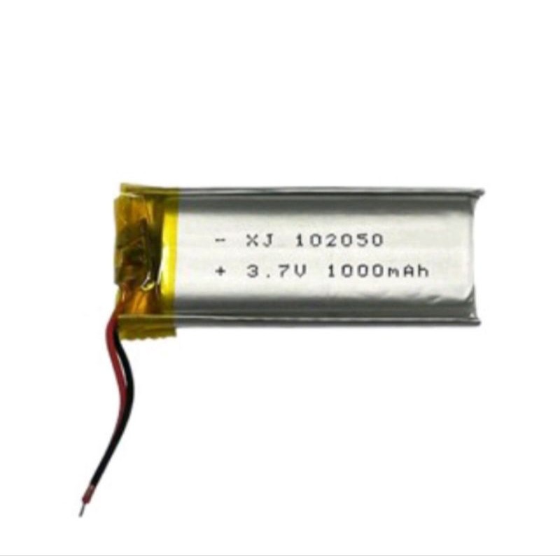 Jual Baterai Li-ion 3.7V 1000mAh (Type 102050) – Dilengkapi Proteksi ...