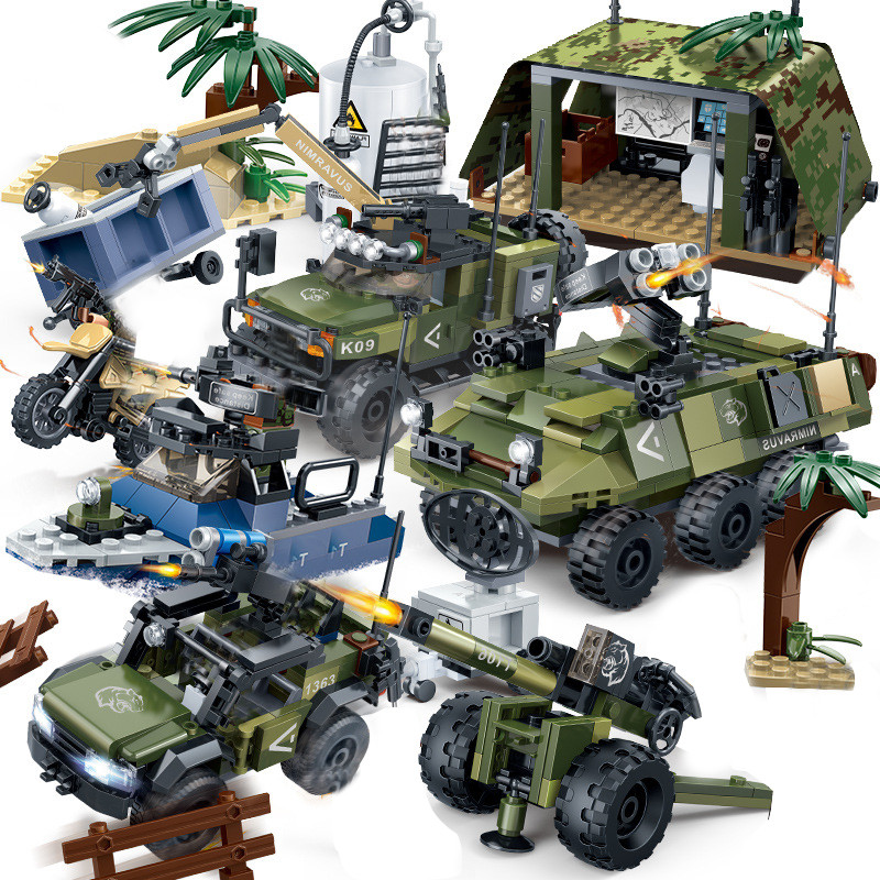 Jual Ww2 Military Vehicle Germany Us Tanks Machine Truck Army Car Moto ...