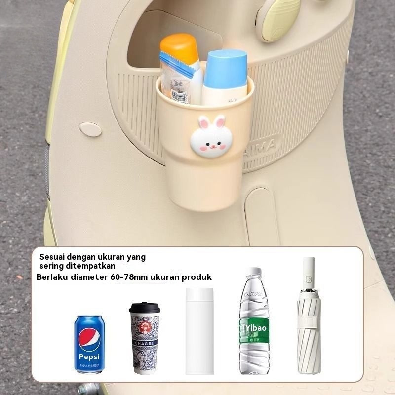 Jual Penyimpanan Praktis/Aksesoris Motor/Kartun/Holder Botol & Gelas ...