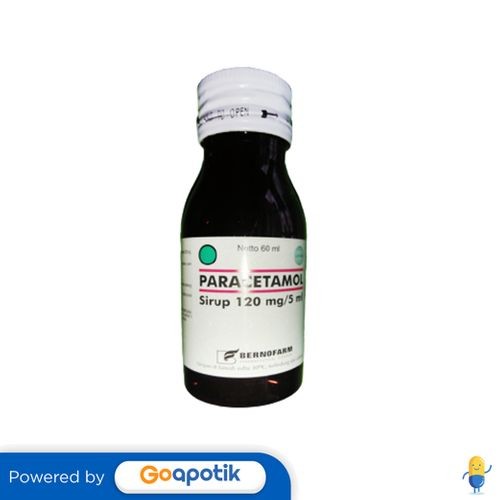 Jual Paracetamol Bernofarm 120 Mg/5 Ml Syrup 60 Ml | Shopee Indonesia