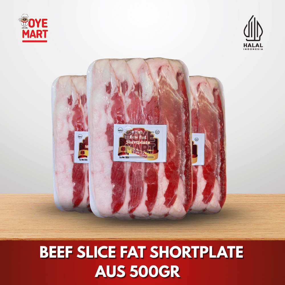 Jual AUS BEEF SLICE FAT SHORTPLATE 500GR (TR) / DAGING IMPORT PILIHAN ...