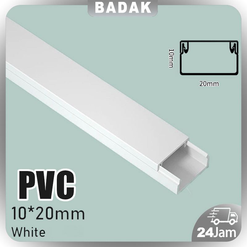 Jual Pipa Listrik Wiring Cable Duct Trunking Pvc / Penutup Kabel Duct ...