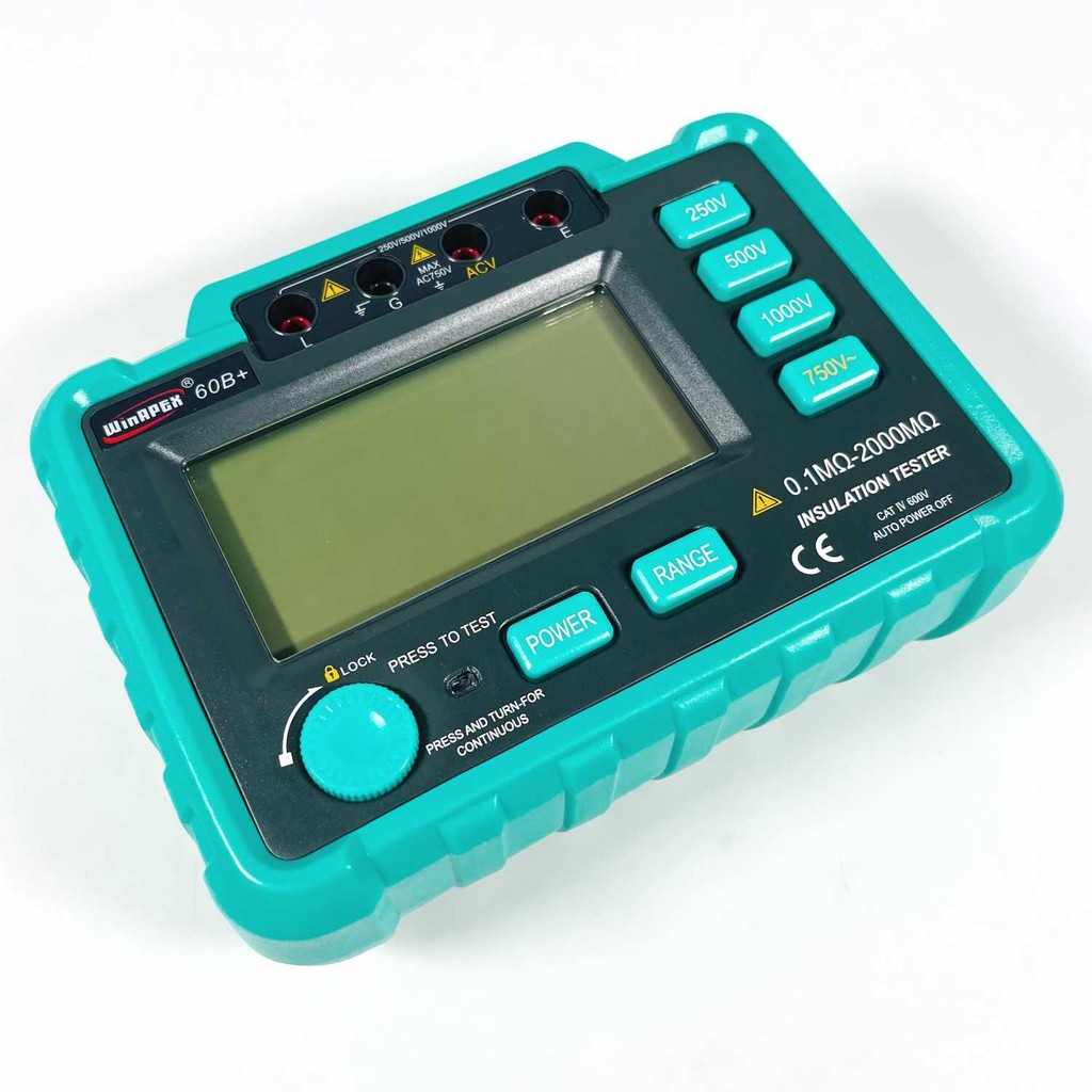 Jual WINSPEAK Digital Megohmmeter Voltage Tester Insulation Megger Tool ...