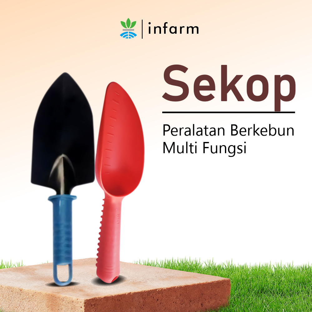Jual INFARM - Sekop Taman Sekop Besi Sekop Plastik Peralatan Berkebun ...