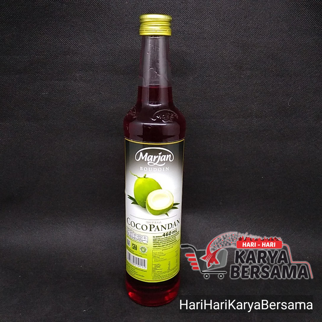 Jual MINUMAN SYRUP SIRUP MARJAN RASA COCOPANDAN 460ML | Shopee Indonesia
