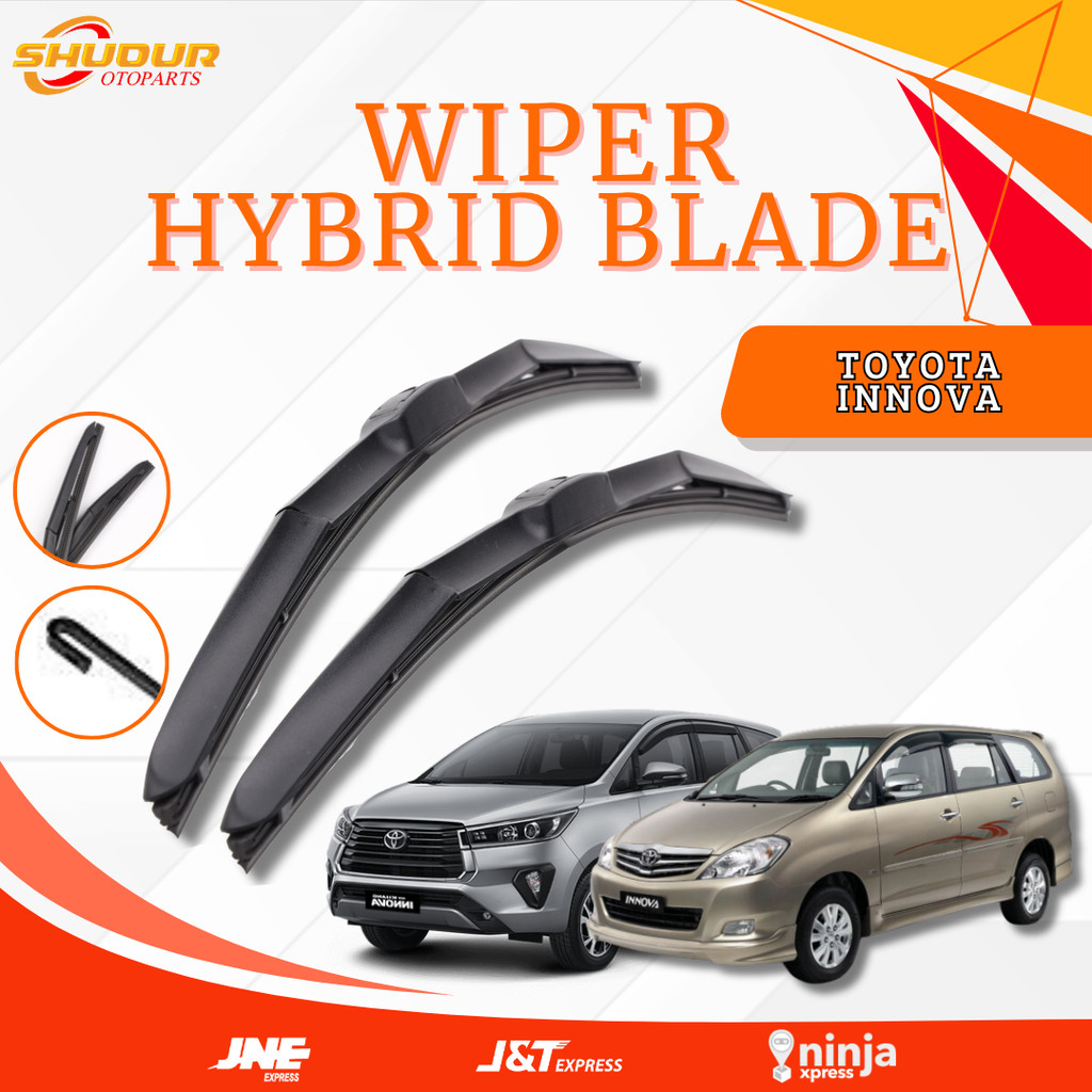 Jual Wiper Hybrid Mobil Toyota Kijang Innova / All New Innova / Reborn ...