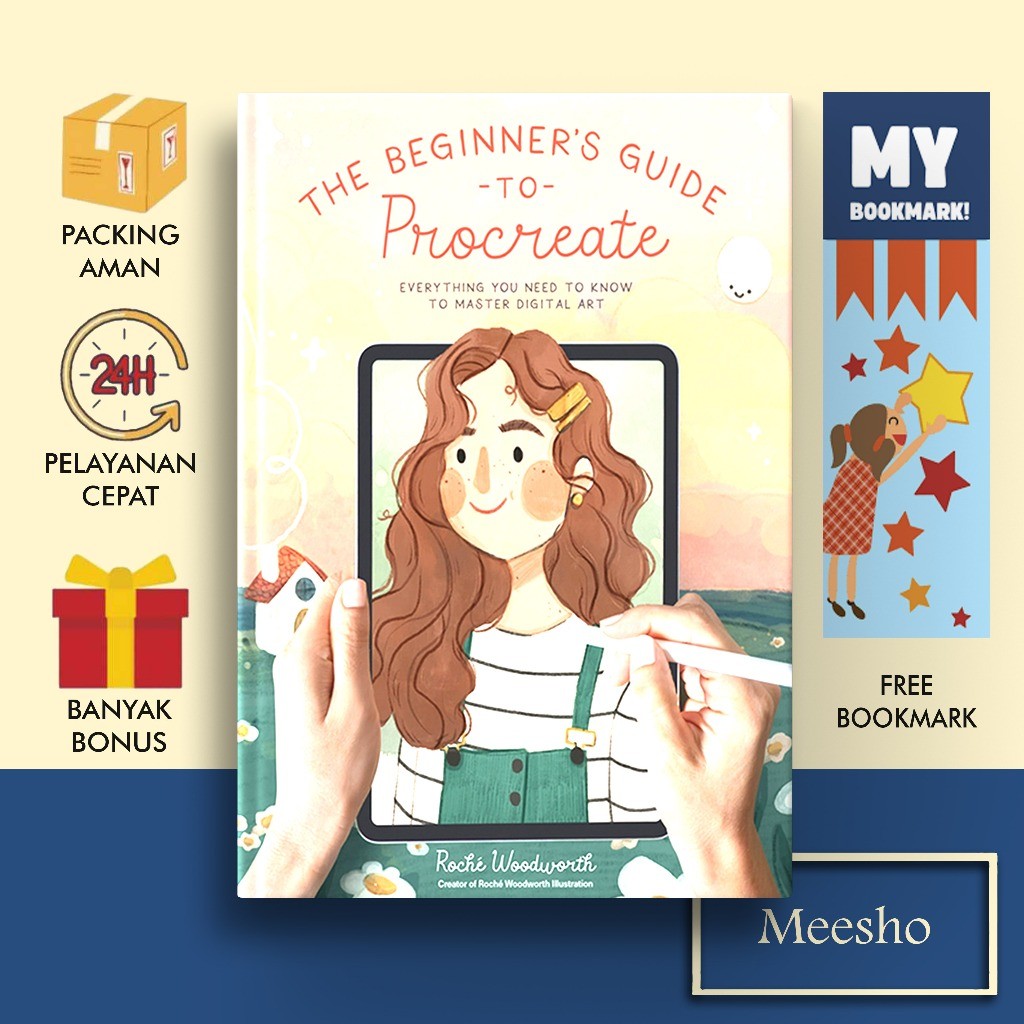 Jual The Beginner's Guide To Procreate By Roché Woodworth (English) | Shopee Indonesia