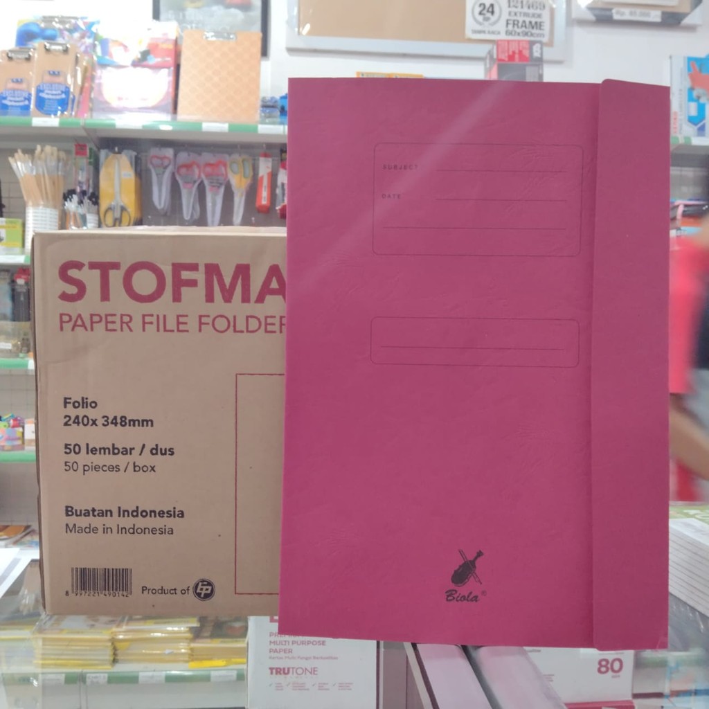 Jual BIOLA MAP BIASA MERAH 50PCS (B) | Shopee Indonesia