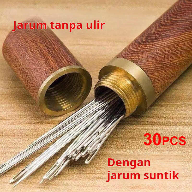 Jual Jarum mata besar jarum jahit tangan jarum lansia rumah tangga mata ...