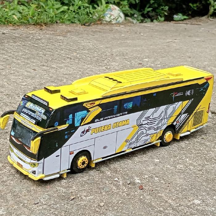 Jual ONES PAPERCRAFT BUS PUTERA UTAMA "RAHMA NURSYIFA" | Shopee Indonesia