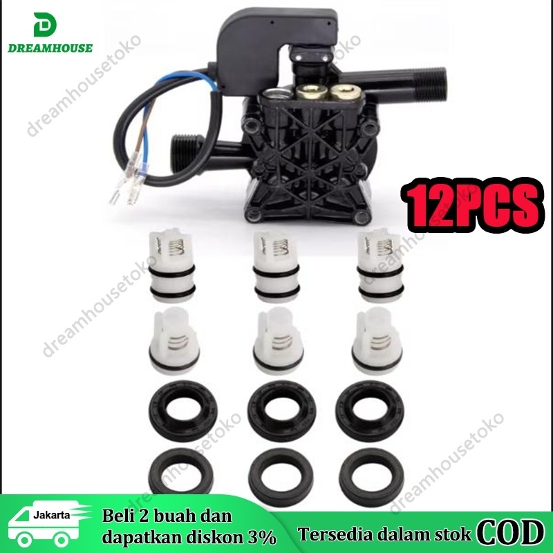 Jual 12Pcs Oil Seal Water Seal Inlet Valve Outlet Valve Klep Kecil ...