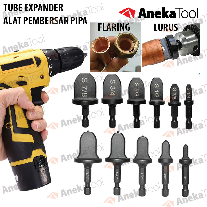 Jual Alat Perbesar Pipa Tube Expander Pipe Expander Kuningan Tembaga 6 ...