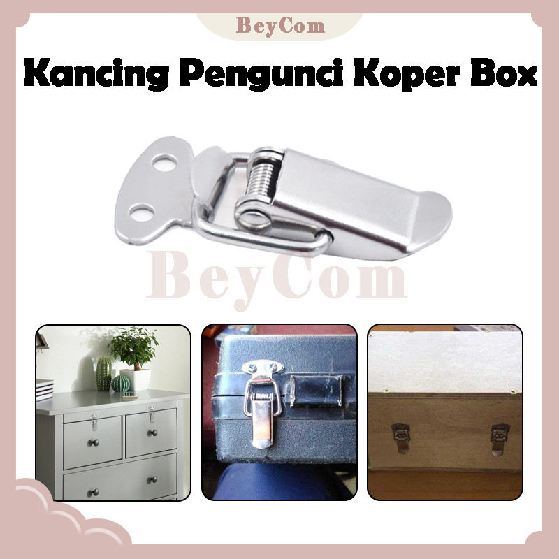 Jual Kancing Pengunci Koper Box Stainless Steel/Kunci Spring Loaded ...