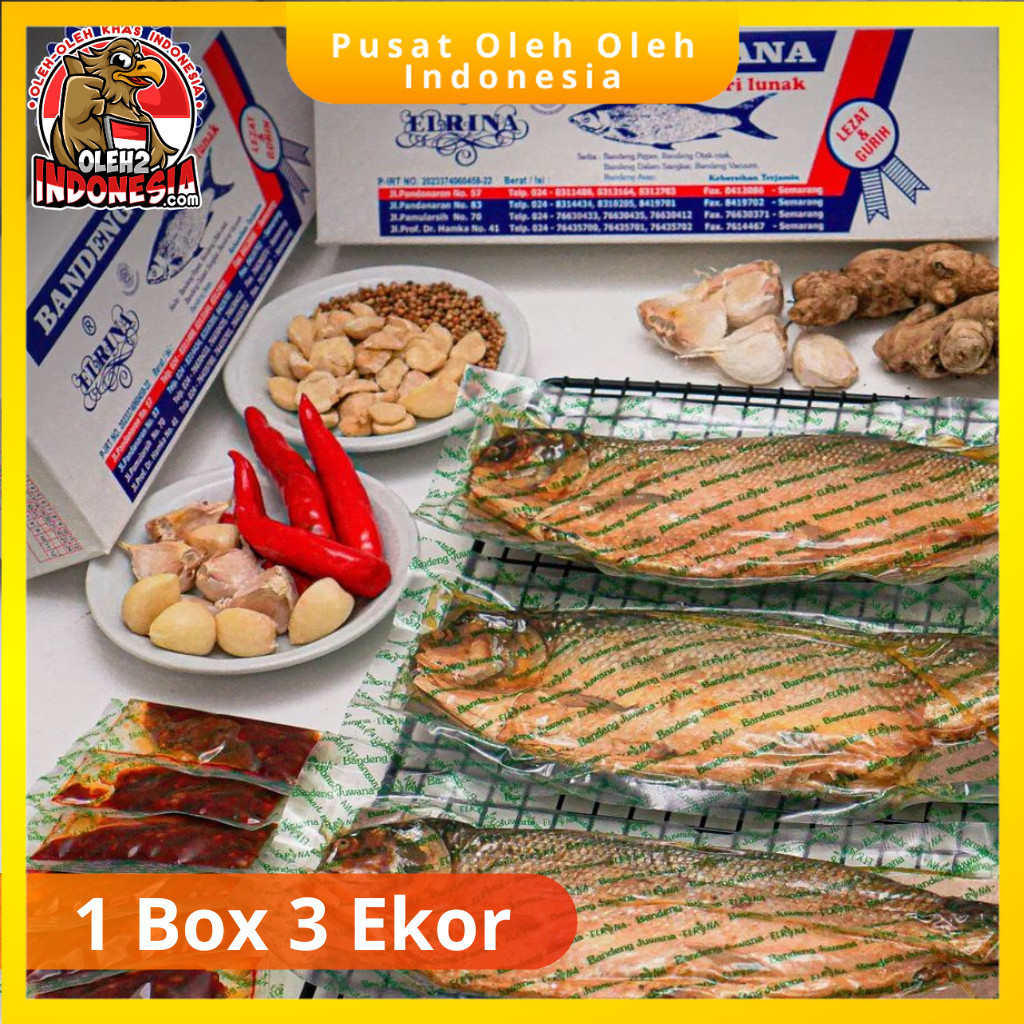 Jual Bandeng Presto Tulang Lunak Juwana Elrina asli Khas Oleh Oleh ...