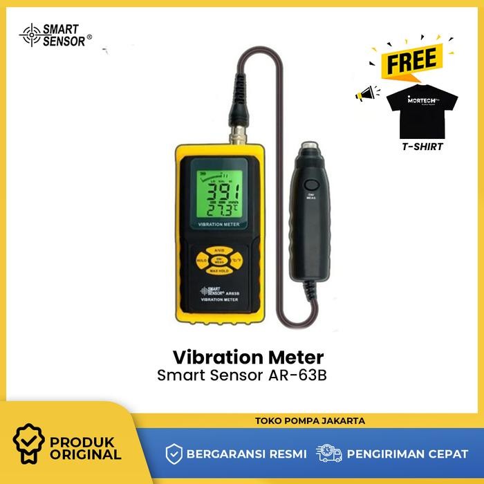 Jual Vibration Meter Smart Sensor AR63B Gauge Tester Vibrometer AR 63B ...