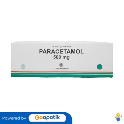 Jual Paracetamol First Medifarma 500 Mg Box 100 Kaplet | Shopee Indonesia