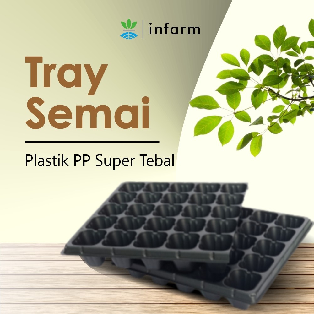 Jual INFARM - Tray Semai Benih Kualitas Super Bahan Tebal | Shopee Indonesia