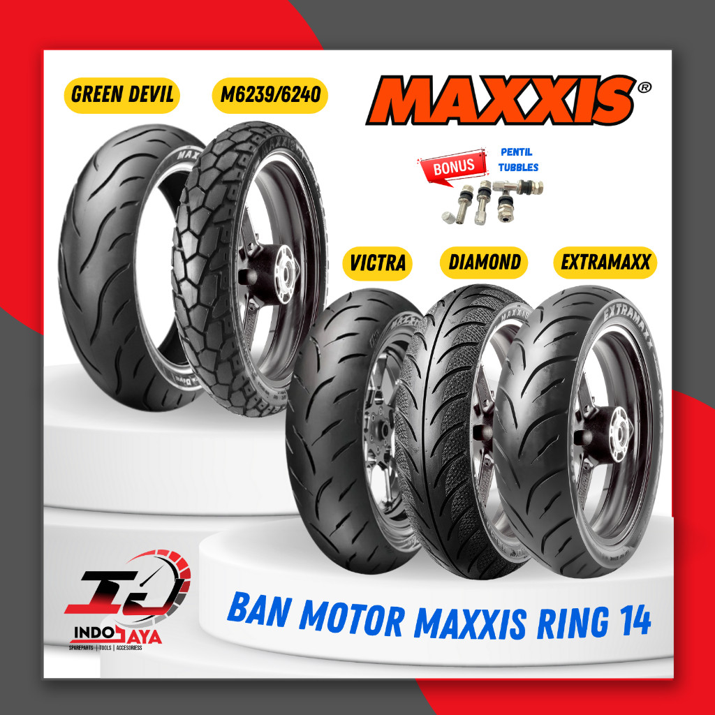 Jual BAN LUAR MAXXIS RING 14 (70/90 - 80/80 - 80/90 - 90/80 - 90/90 ...