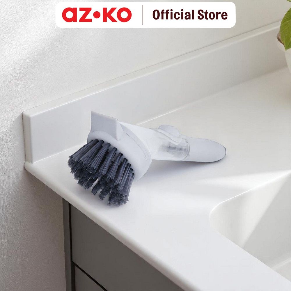 Jual AZKO Proclean Sikat Pembersih Dapur Dengan 2 Kepala Sikat - Abu ...