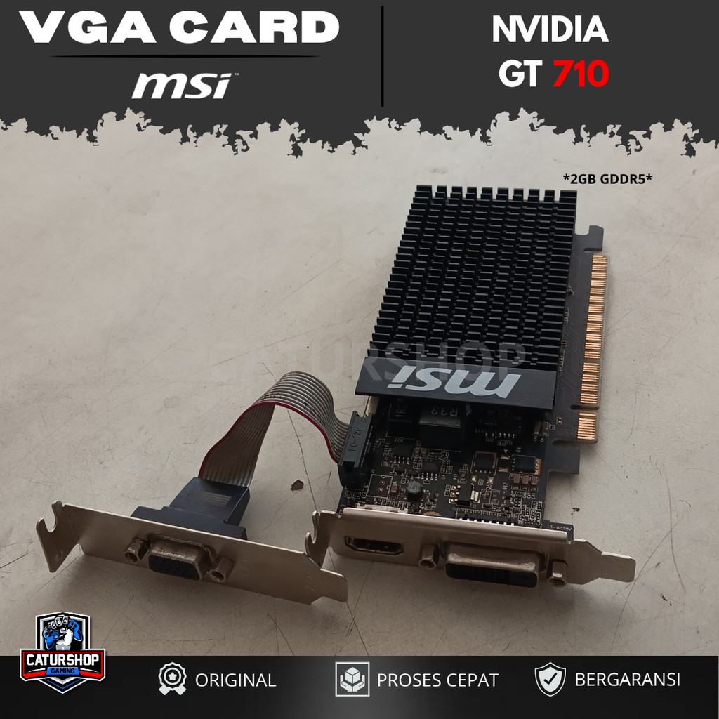 Jual VGA GT710 2GB DDR3 MSI Second / VGA gt 710 | Shopee Indonesia