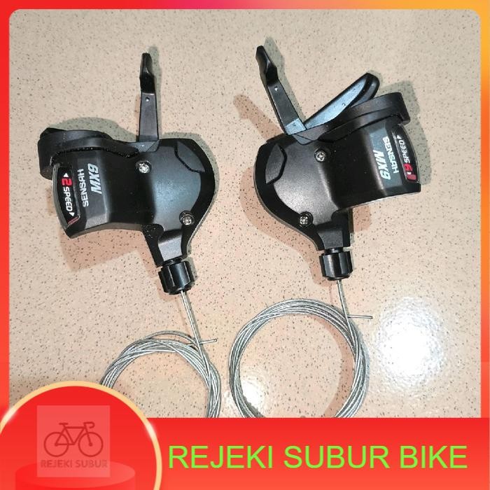 Jual Shifter sensah mx9 2 x 9 speed sepeda lipat hybrid commuter ...