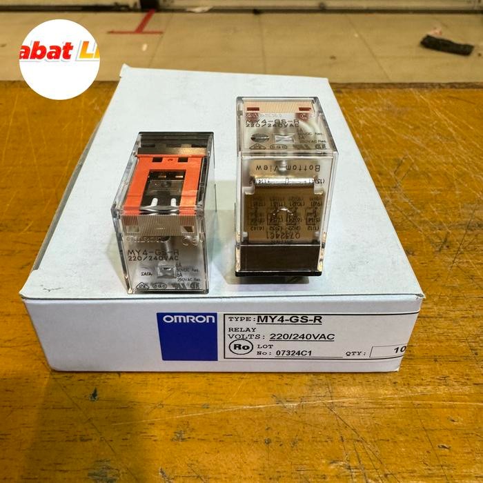 Jual Relay Omron MY4-GS-R 220/240VAC Original | Shopee Indonesia