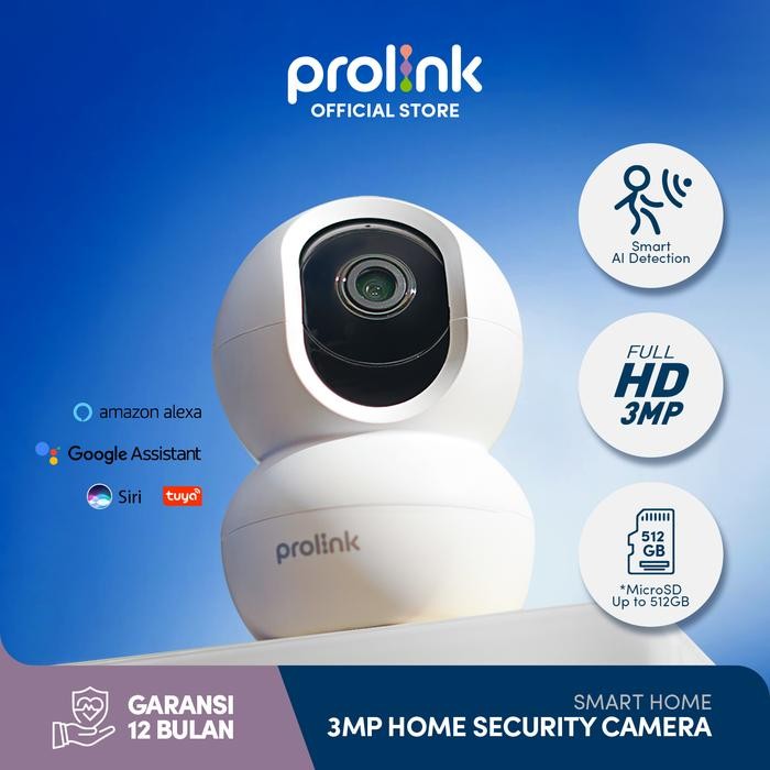 Jual MUMPUNG PROMO Prolink Smart IP Cam CCTV Wifi Indoor 3MP Full HD ...