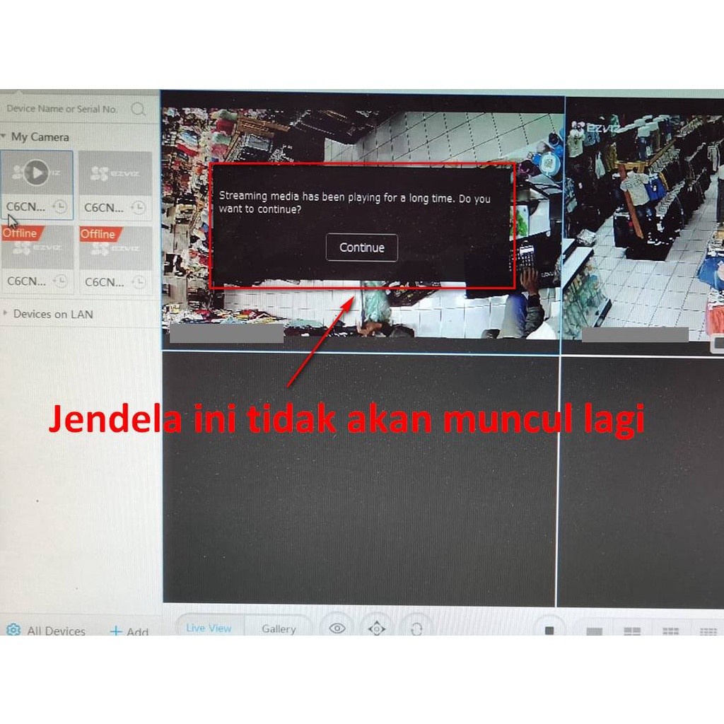 Jual Ezviz Studio PC Windows CCTV IP Security Monitoring Kamera Camera ...